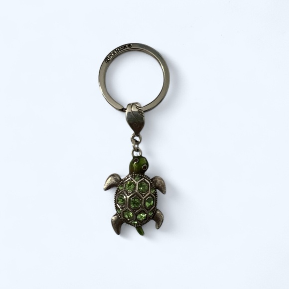 Brighton | Accessories | Brighton Sea Turtle Keychain Silver Green ...
